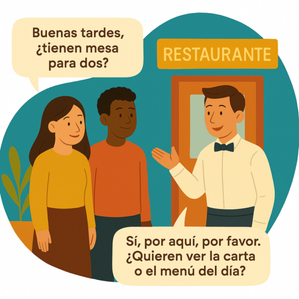 Cómo pedir comida en un restaurante en español - Hola Español Hola